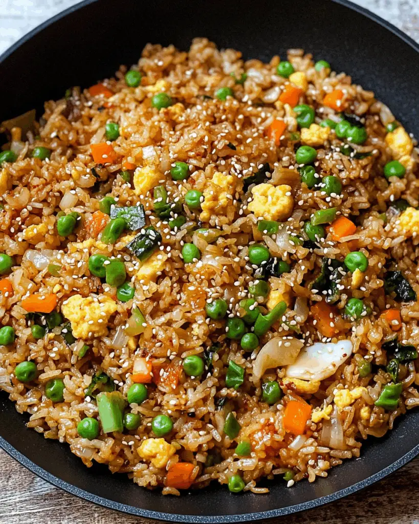 Korean Veggie Fried Rice