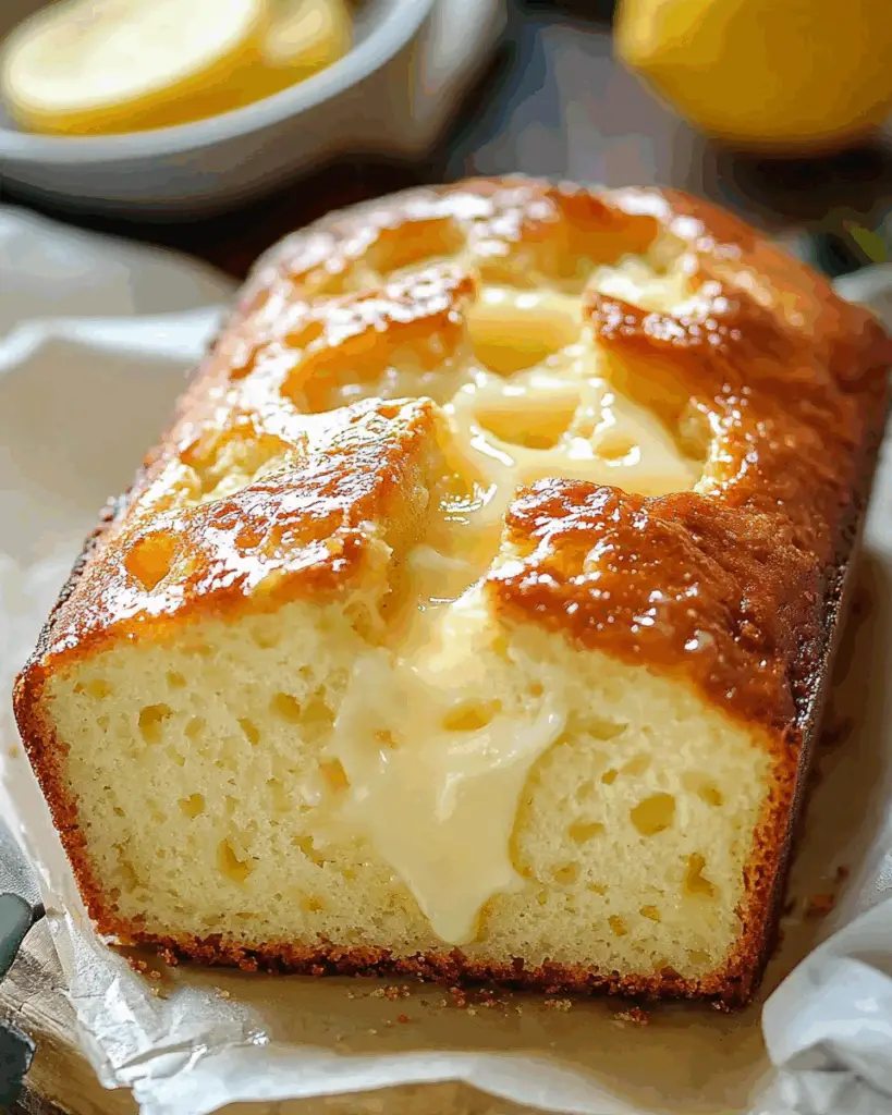 Lemon Cream Cheese Bread